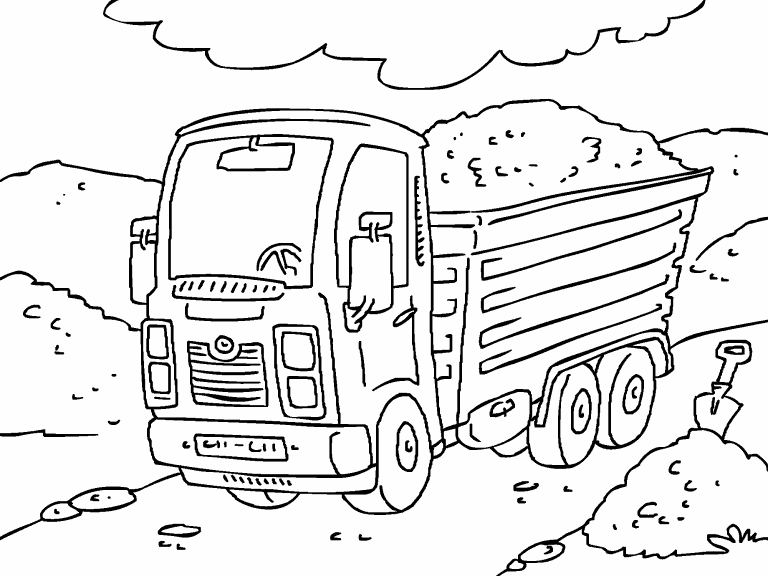 Quarry Coloring Pages